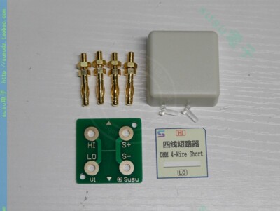 4-Wire DMM Shorting Plug for Series keithley2400, 2750, functionally ...