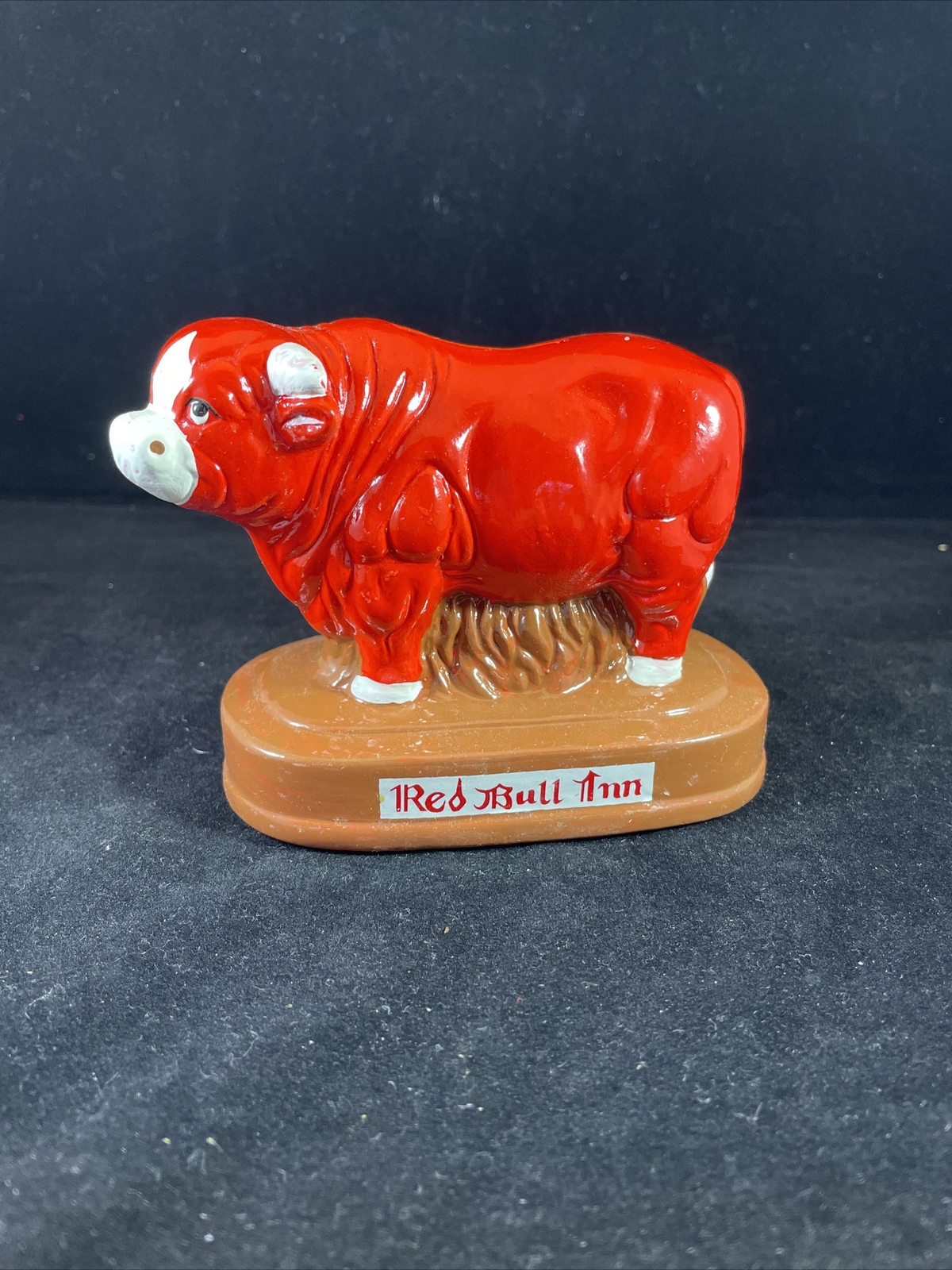 Red Bull Inn Bank Vintage Ceramic Piggy Bank Pittsburgh PA Advert Still ...