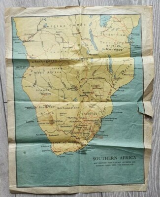 1900-Now - Ww2 Map Africa