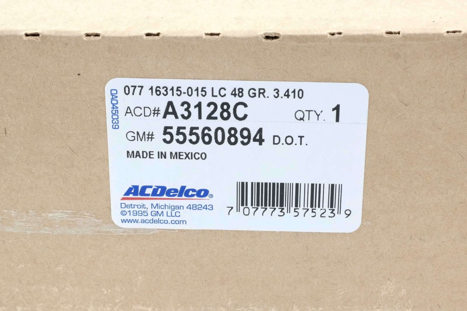 NEW GENUINE 2.4L 3.6L Engine Air Filter Element 10-17 Buick Chevrolet ...