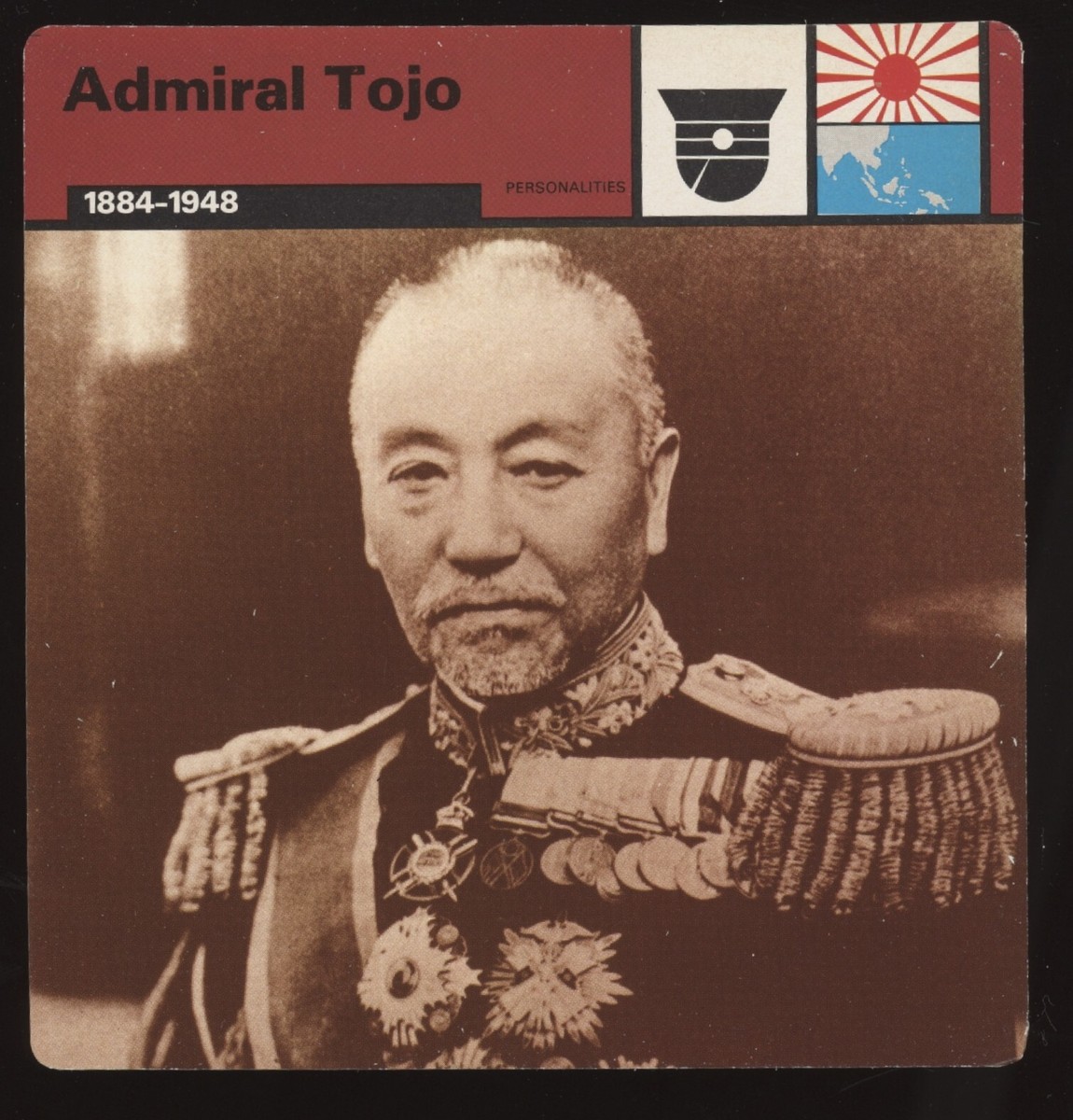 Tojo Wwii Trading Cards