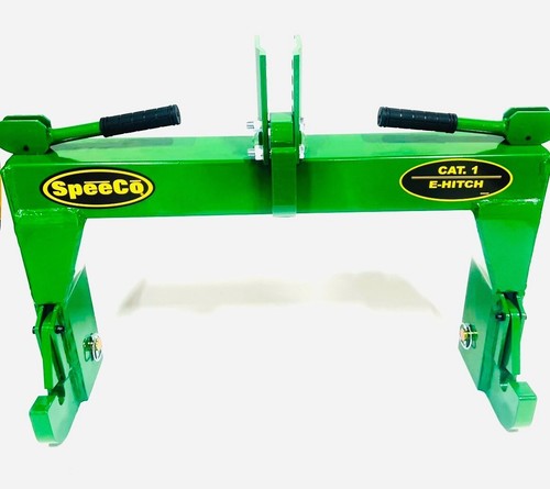 SpeeCo 3-Point Quick Hitch Cat 1 Tractor Implement Adaptation GREEN ...