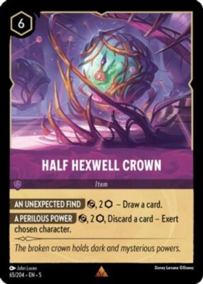 Half Hexwell Crown - 65/204 - Rare Light Play Magic the Gathering MTG ...