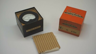 Panel Meters - Simpson Panel Meter