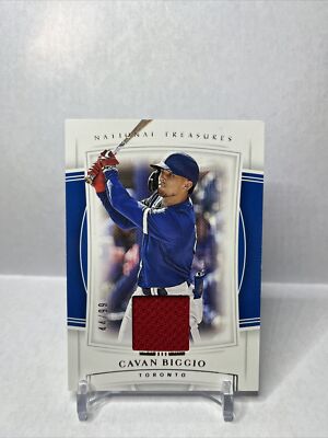 2020 Panini National Treasures Cavan Biggio Player Worn Patch /99 | eBay