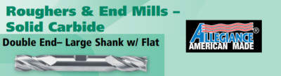 1/4x3/8 UNCOA.4F LARGE SHK DOUBLE END MILL-AL. AMERICAN ITEM NO ...