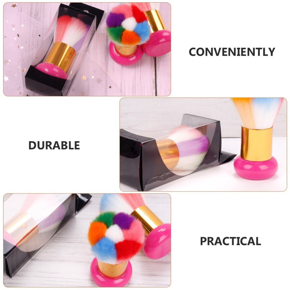 Barber Neck Duster Brush Blush Brush Manicure Brush Nail Brush | eBay