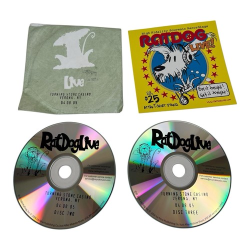 RATDOG Live, 04/08/05, Turning Stones Casino - Verona NY. MISSING DISC ...