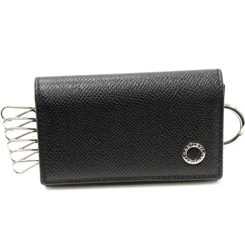 Bvlgari Calf 6 Key Case Women Black One Size | eBay