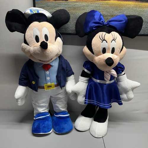 RARE Disney Mickey & Minnie Mouse Spring Door Greeter 25” Plush by ...