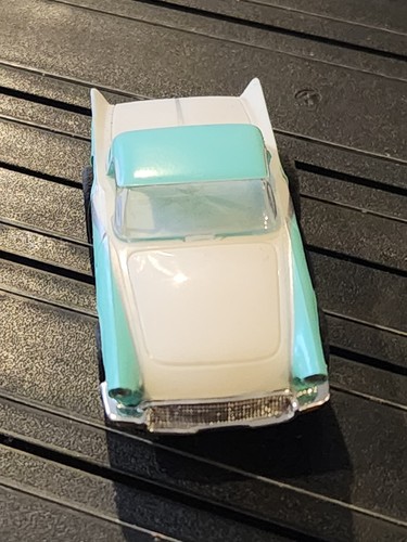 Tyco 57 T-Bird HO Slot Car Ford Thunderbird Vintage Blue Near Mint Wow ...