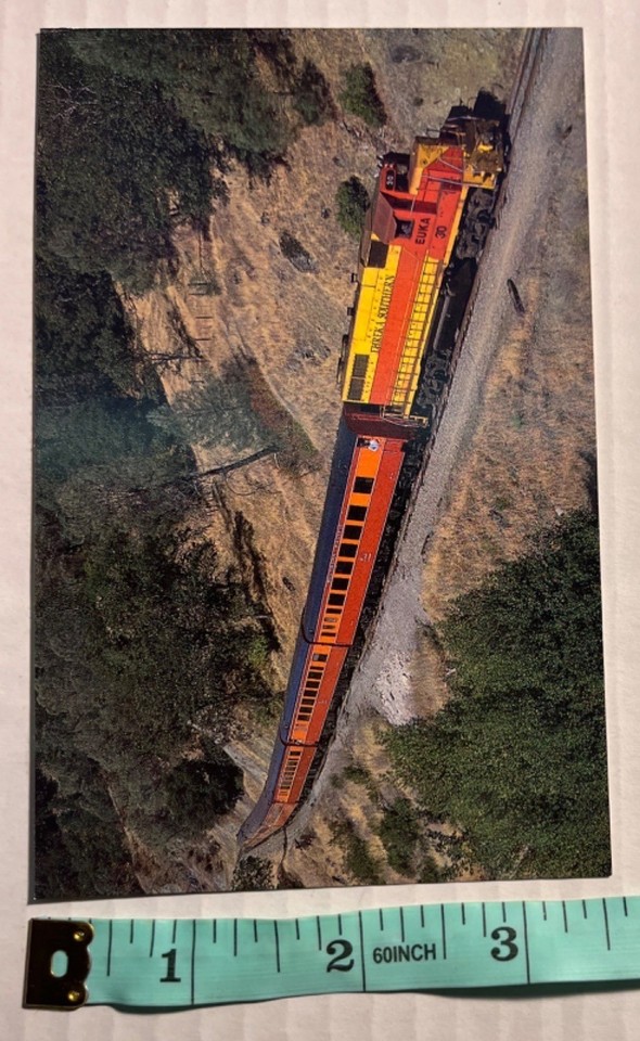 Eureka Southern Railroad Excursion Train Postcard GP38 No.30 California ...