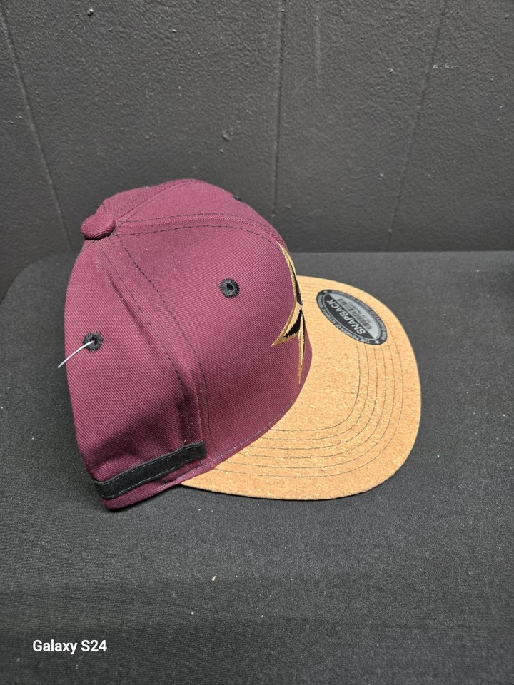 20.20 Snapback Maroon Dallas Star Cork Billed Football Baseball Sports ...