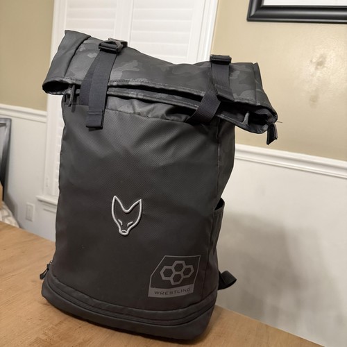 Rudis Wrestling Gear Bag Backpack Black Roll Top One Size Polyester Mat ...