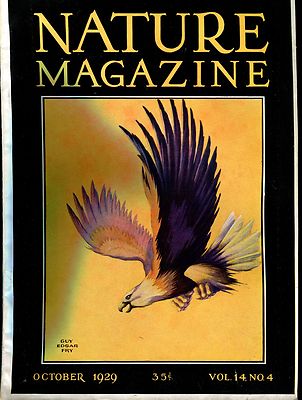 Nature Magazine October 1929 Eagle VG No ML 020817jhe | eBay