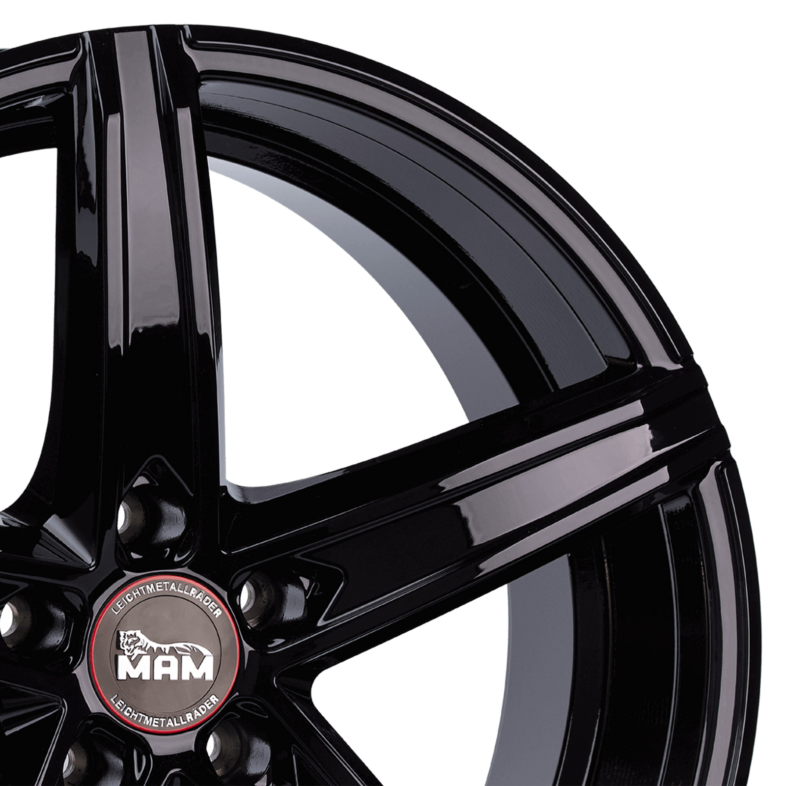 19 Zoll MAM OX18 Black Painted ET30 Alufelgen für Audi A4 Allroad B9 F4 ...