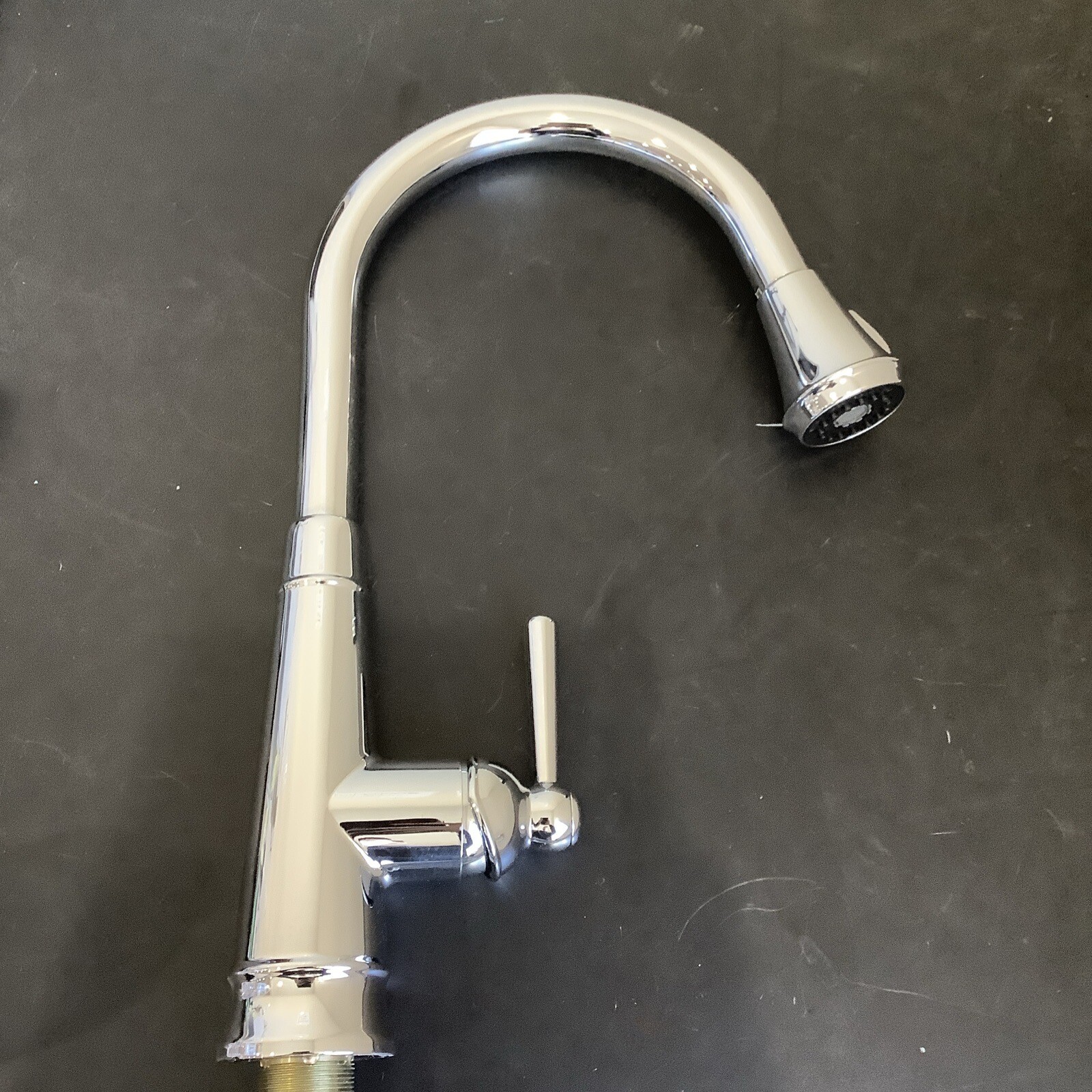 Mirabelle Kitchen Faucet PULL-DOWN Hartfield in Polished Chrome ...