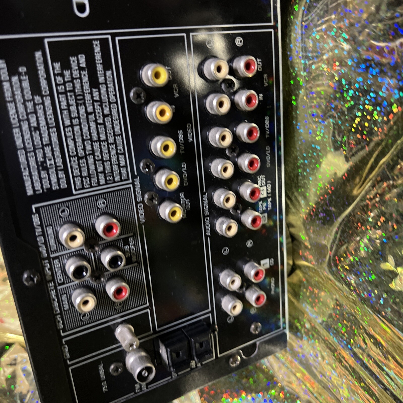 yamaha natural sound AV receiver RX-V592 | eBay