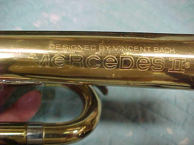 Mercedes II Trumpet by Bach, Elkhart Ind. Good Playing Condition | eBay