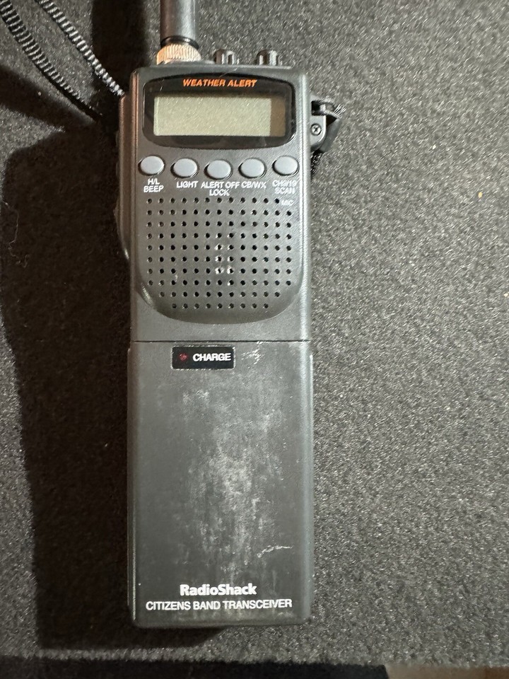 Radio Shack Citizens Band Transceiver Weather Alert Charger Include ...