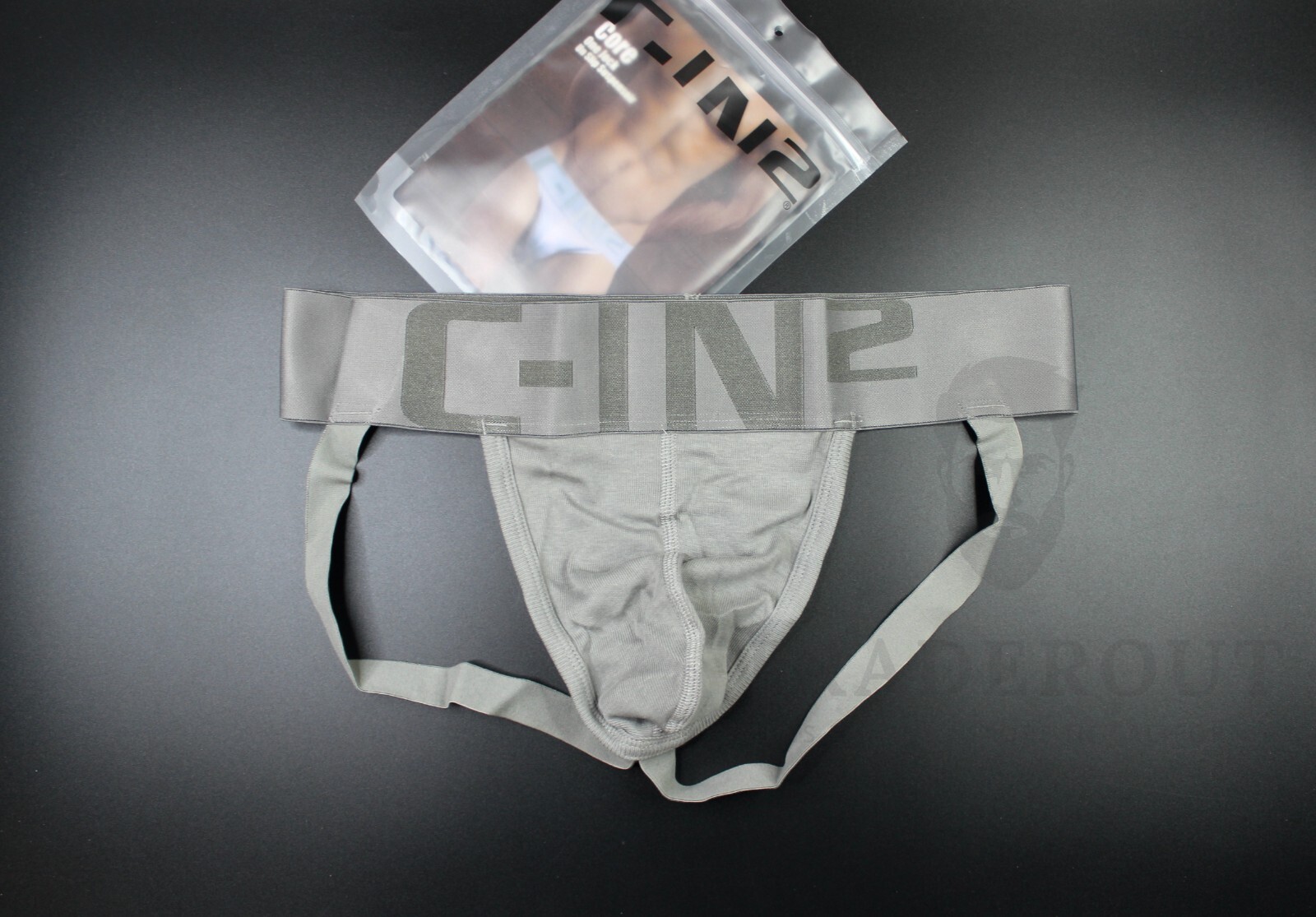 C-IN2 men Gael Grey Core Jock strap jockstraps cotton underwear size S ...