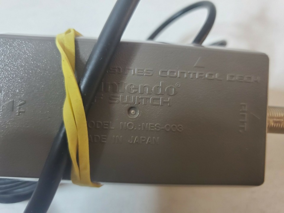 Nintendo NES RF Coax Cable Switch Video Cable NES-003 SNES | eBay