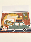 Travel Vacation Blank Notecard Card Wish You Were Here Car Automobile ...