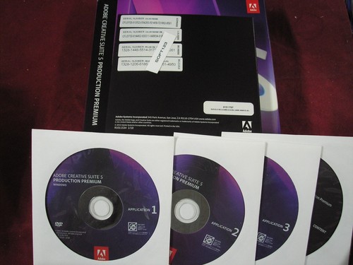Adobe Creative Suite 5 CS5 Production Premium For Windows Full DVD ...
