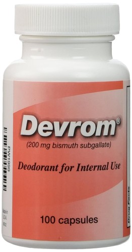 Devrom 200mg Flatulence Deodorizer and Internal Deodorant 100 Capsules | eBay