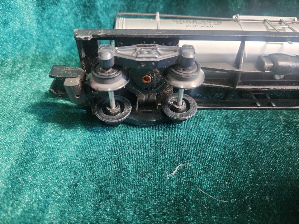 Post war Vintage 1950's American Flyer Gulf Oil Tanker Car #925 S Gauge ...