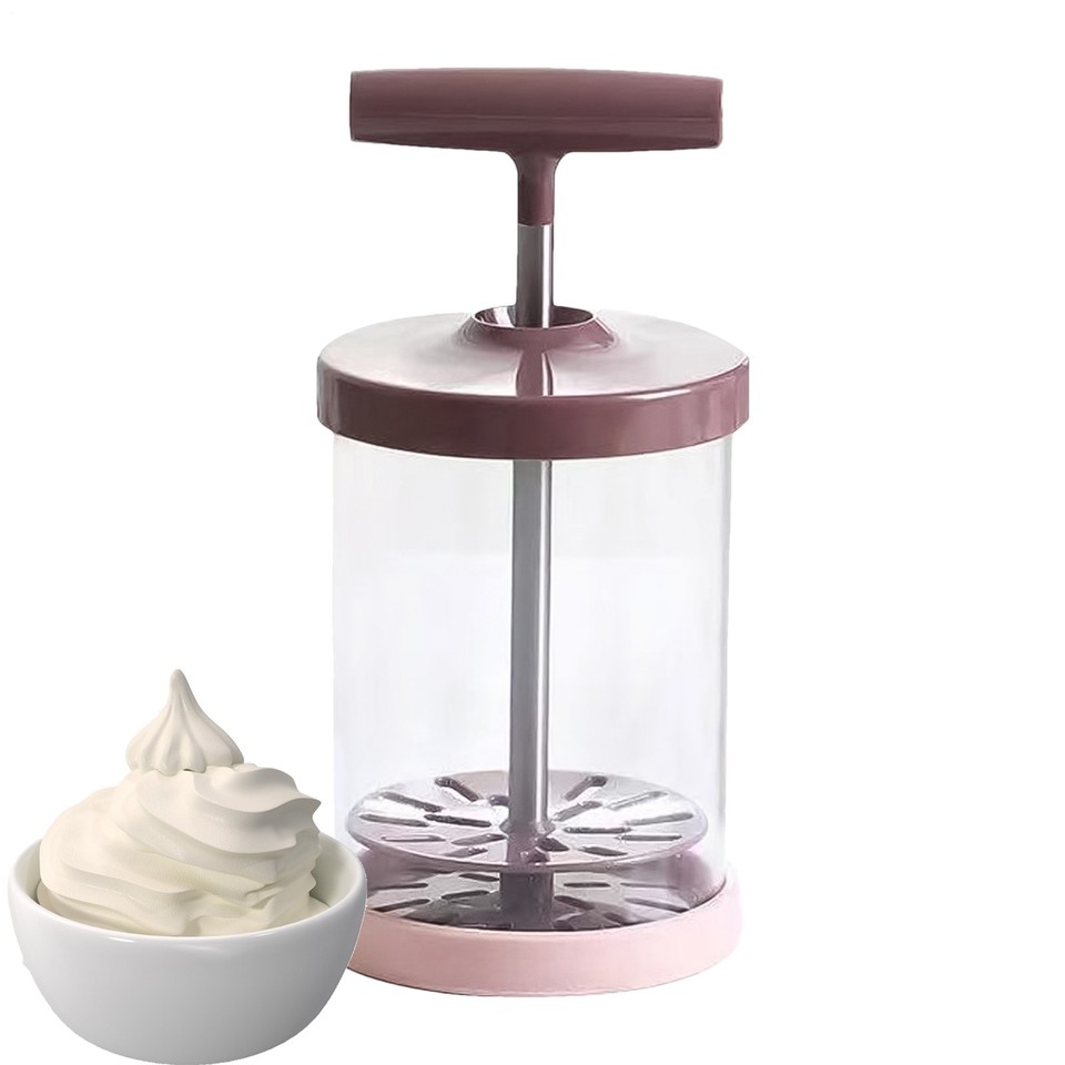Manual DIY Whipped Cream Dispenser Cream Whipper Maker for Salad | eBay