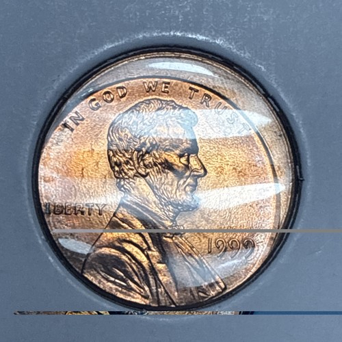 1999 Lincoln Memorial Cent Off Center Strike Error Uncirculated | eBay