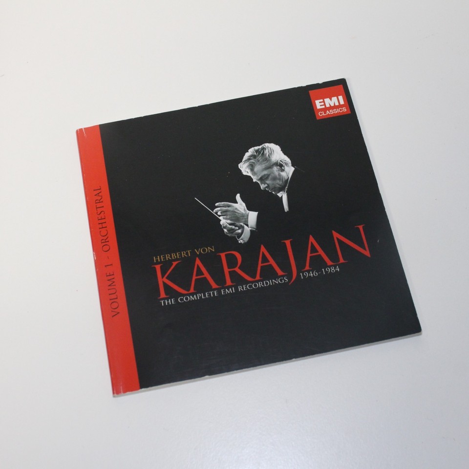 KARAJAN Complete EMI Recordings CD Box Set Volume I *1 CD Missing ...