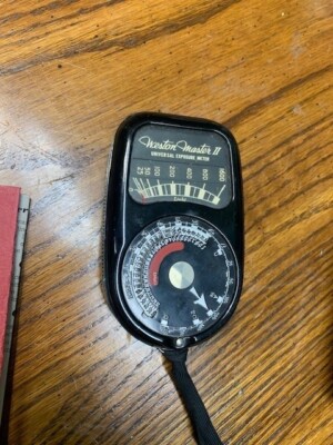 Weston Master II Universal Exposure Meter Model No. 735 , Y43 | eBay