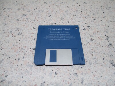 Commodore Amiga Game TREASURE TRAP Disks Only No Instructions | eBay UK