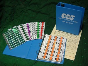 Jeter 5800 alphabetical labels in Ring Binder Starter Kit | eBay