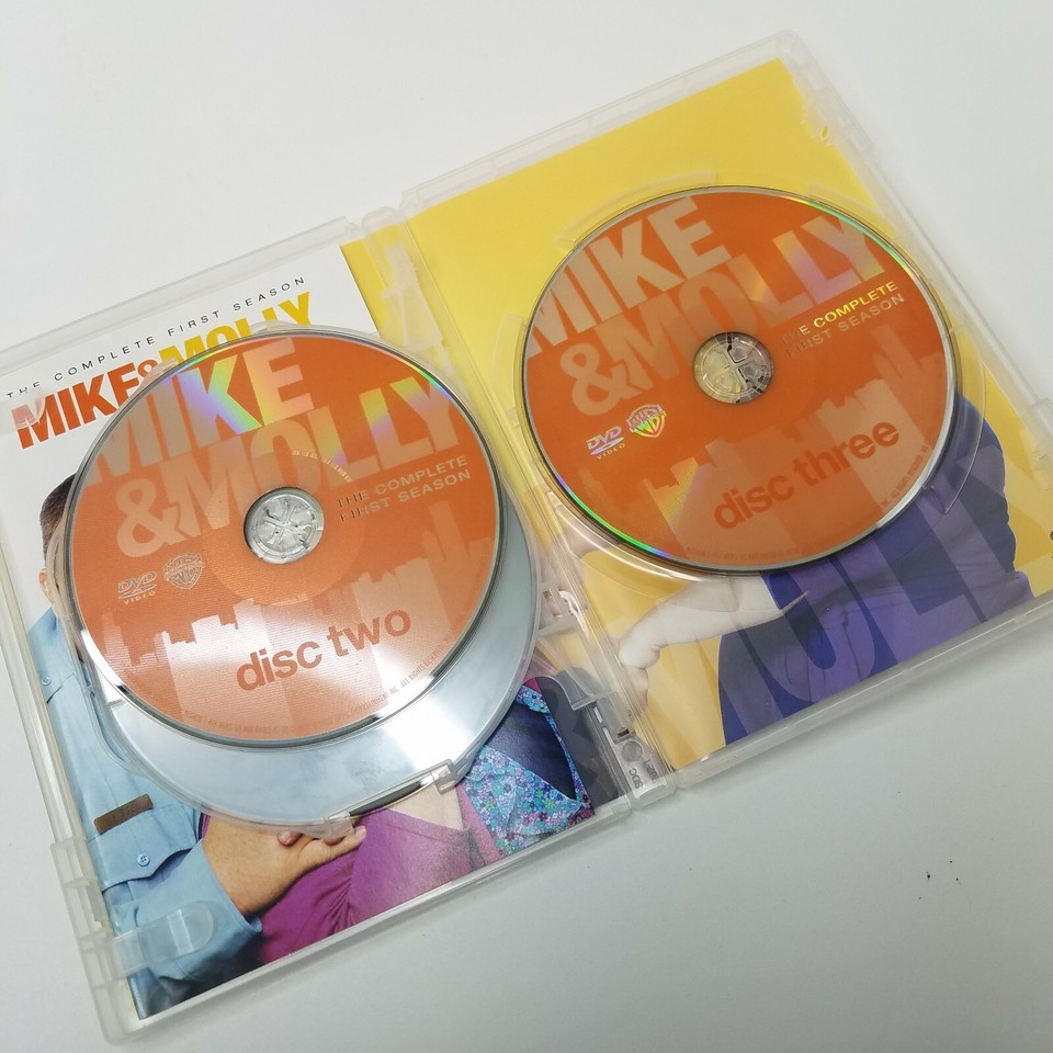 Mike Molly: The Complete First Season (DVD, 2011, 3-Disc Set) Melissa ...