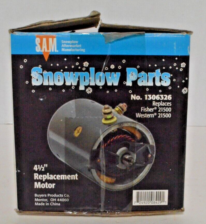 New, Buyers 1306326 4-1/2" Motor Tang Shaft - In Stock - FREE SHIPPING ...