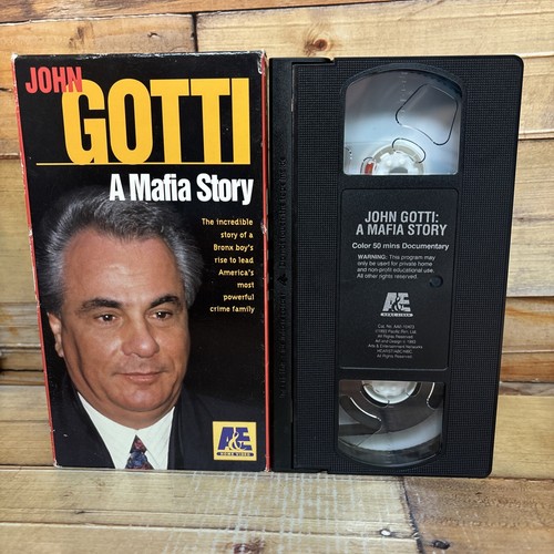 John Gotti A Mafia Story VHS VCR Video Tape Used A&E Documentary | eBay