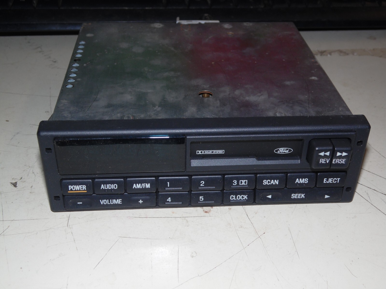 OEM Ford Factory Radio Cassette Player F22F-19B132-AC | eBay