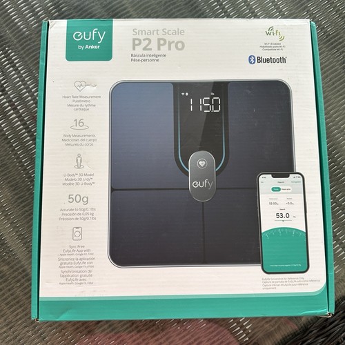 Eufy By Anker Smart Scale P2 Pro Wifi Enabled With Bluetooth Model ...