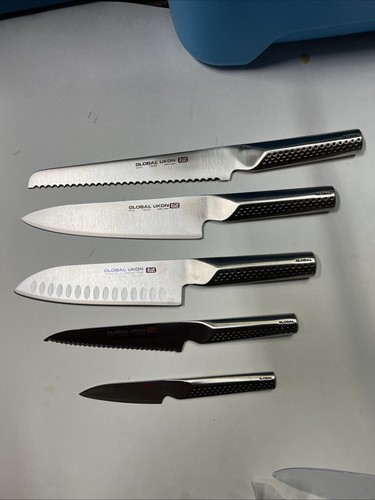 Global Ukon knife set 5 Pcs GU-03 ,GU-01,Gu-04,GUS-22,GU-30 | eBay
