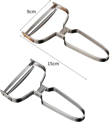 2 Pack Wide Vegetable Peeler Stainless Steel for | eBay