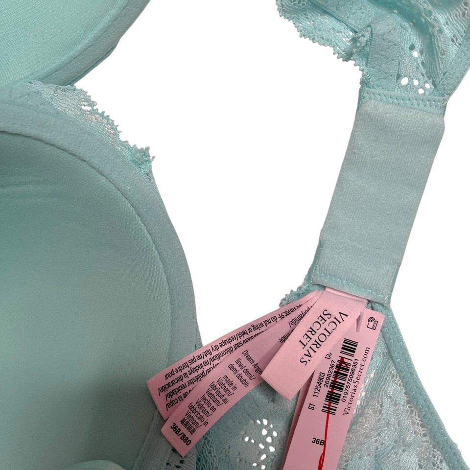 Victoria's Secret Dream Angels Lace Lightly Lined Classic Coverage Demi ...