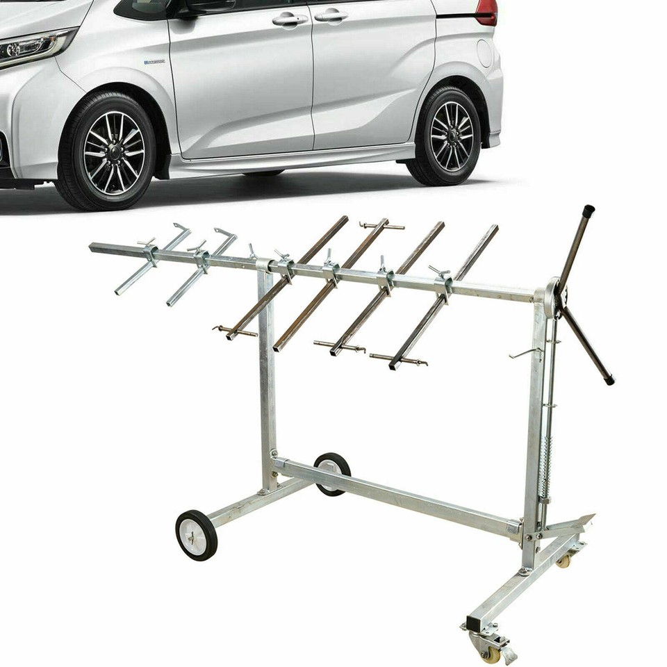 Automotive Spray Painting Rack Stand Auto Body Shop Paint Booth Hood ...
