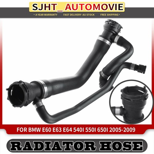 Upper Radiator Coolant Hose For BMW E60 E63 E64 540i 550i 650i 4.0L 05 ...