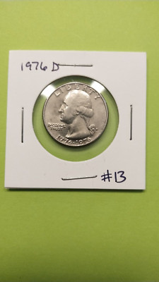 1775-1976 D US Bicentennial Quarter, Rare filled Mint Mark Regular | eBay
