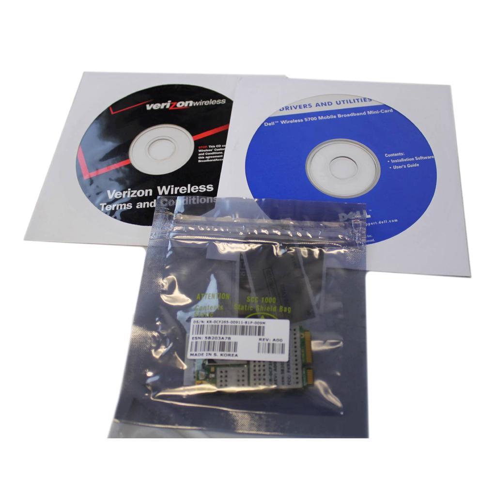 Dell Mobile Broadband Kit with Wireless 5700 Mini-PCI Expresss WAN Card ...