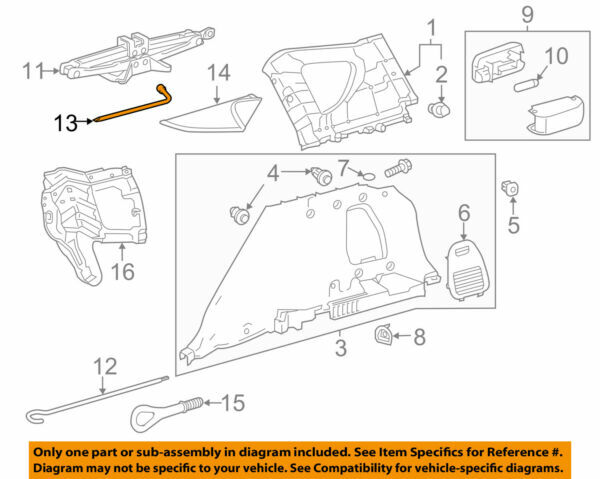 09150-42010 Toyota Wrench, hub nut box 0915042010, New Genuine OEM Part ...