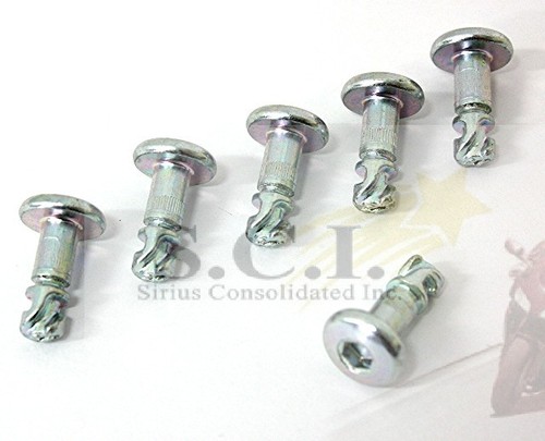 HONDA CBR600 DUCATI 748 916 996 998 DZUS 6mm bolt 1/4 QUICK FASTENERS x ...